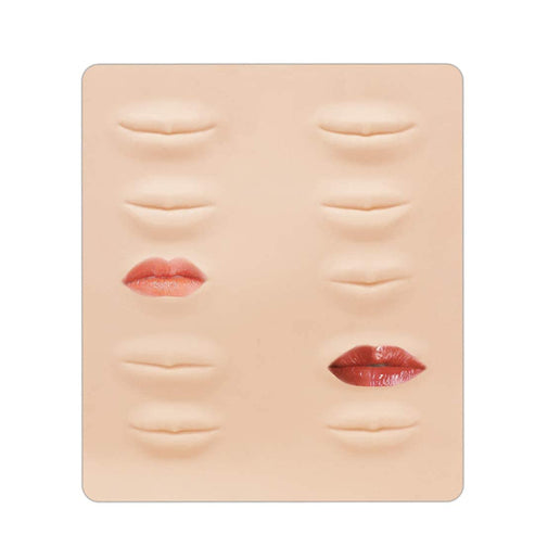 Fake Silicone Sheets to Practice skin Lip Tattoo – Tattoo Gizmo