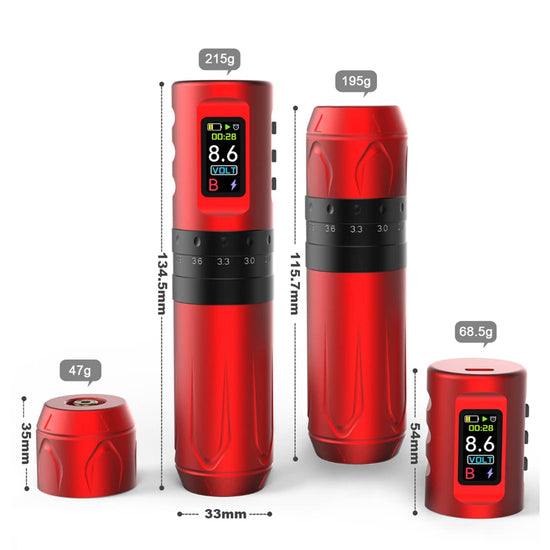 New Falcon Pro Max Hybrid Tattoo Pen Machine – Tattoo Gizmo